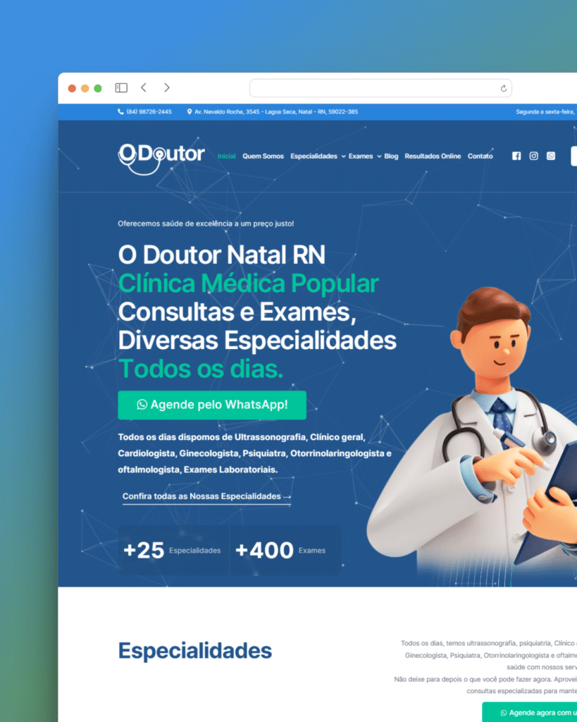 O Doutor - Gentileza Agência De Marketing Digital Natal RN